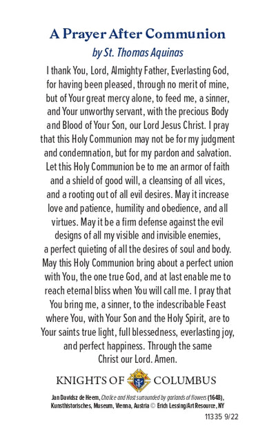 Prayer Cards – Shop Catholic Info