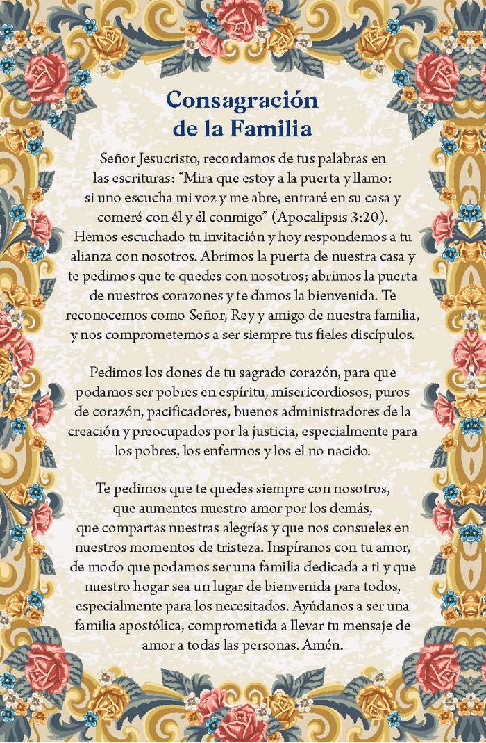 Home Enthronement Prayer Card – Shop Catholic Info