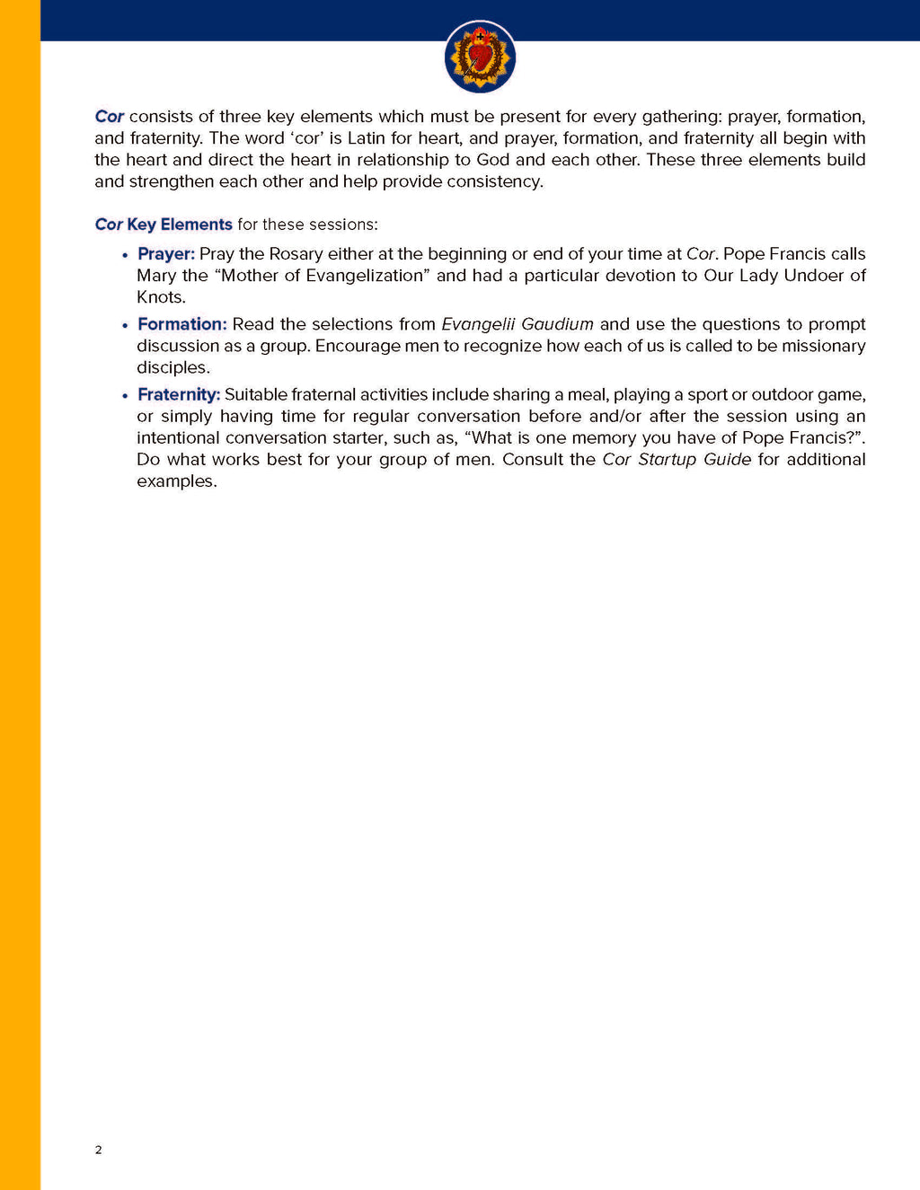 The Joy of the Gospel Cor Session Guide – Shop Catholic Info