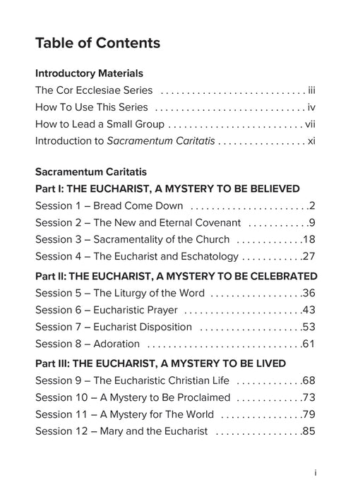 COR Ecclesiae Series – Shop Catholic Info